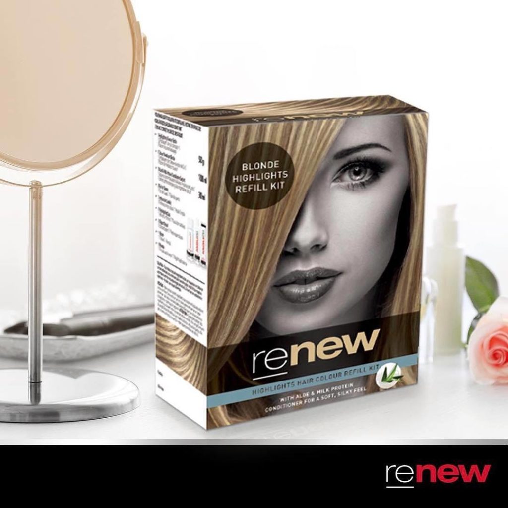 Brighten up hair with Blonde Highlights | Renew Permanent Hair Colour Brighten up hair with Blonde Highlights | Renew Permanent Hair Colour